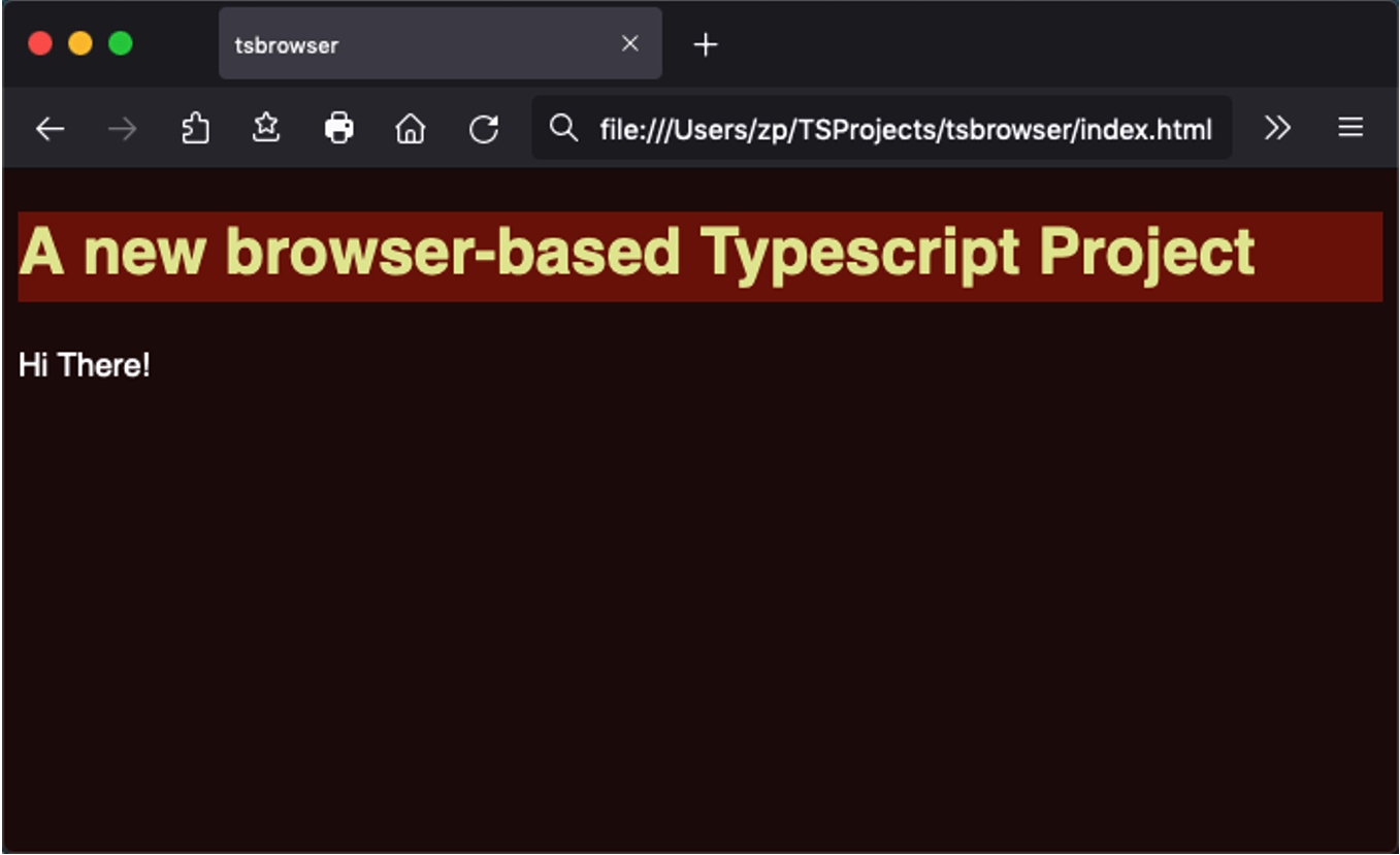 Typescript: Start a browser-based project (System.js) – DevXperiences
