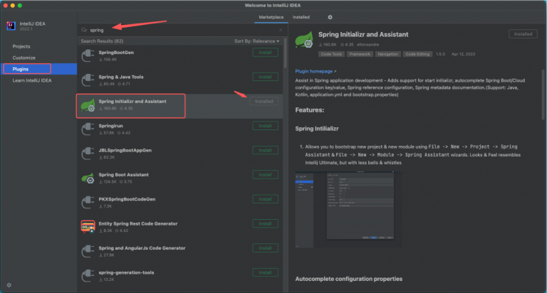 IntelliJ IDEA (Community Edition) – working with Spring Boot ...