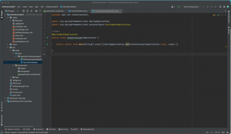 IntelliJ IDEA (Community Edition) – working with Spring Boot ...