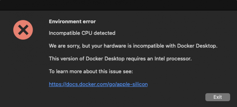 Installing Docker Desktop On Mac With Apple M1m2 Silicon Arm64 Panos Zafiropoulos