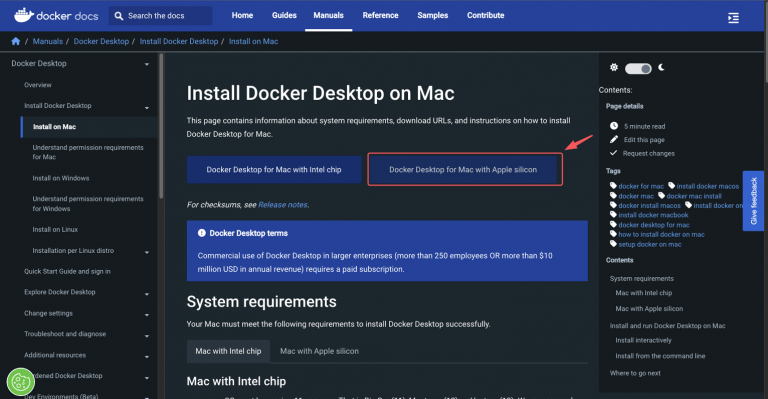 Installing Docker Desktop on MAC with Apple M1/M2 Silicon (arm64) – DevXperiences