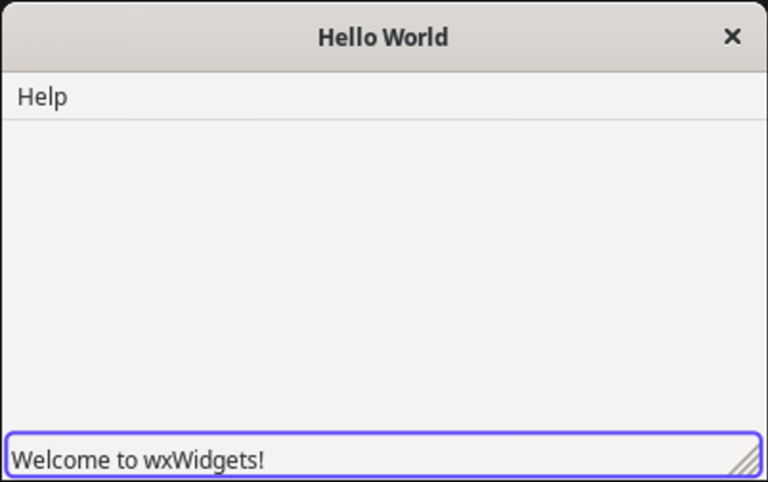 wxWidgets with C++ on Linux – DevXperiences