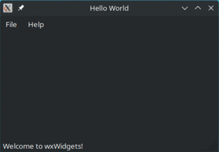 wxWidgets with C++ on Linux – DevXperiences