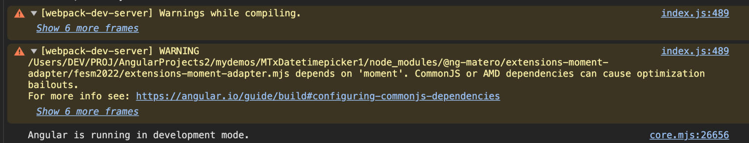 Angular Material DateTimePicker(s) challenges – DevXperiences