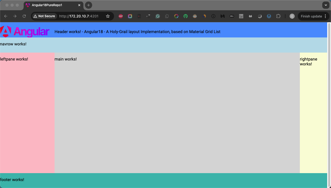 Angular – Use Tiles to implement a Holy-Grail layout – DevXperiences