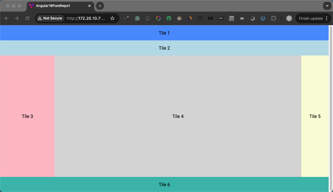 Angular – Use Tiles to implement a Holy-Grail layout – DevXperiences